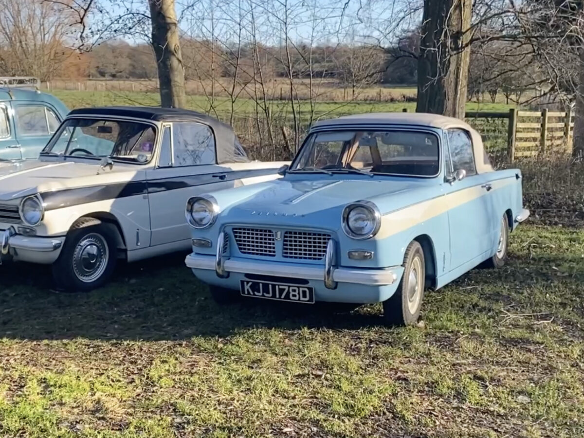 TSSC New Year Brunch Run, Sunday 4th January 2026 – Triumph Herald 2000